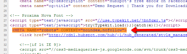 Using Noindex, Nofollow HTML Metatags: How to Tell Google Not to Index a Page in Search